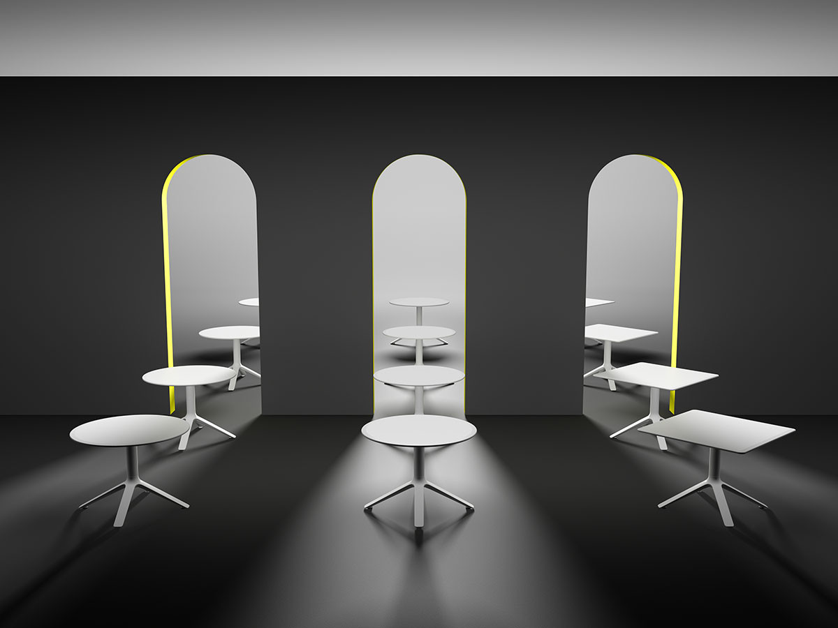 TOOU EEX Round Side Table / トゥー EEX ラウンド サイドテーブル - インテリア・家具通販【FLYMEe】