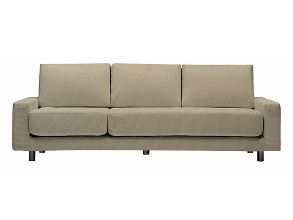 FLYMEe BASIC 3P COVERING SOFA / フライミーベーシック カバーリング3人掛けソファ f585（丸スチール脚） - インテリア・家具通販【FLYMEe】