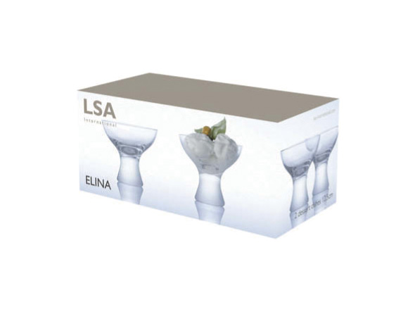 LSA International ELINA DESSERT DISH SET2 / エルエスエー インターナショナル エリーナ デザート ...