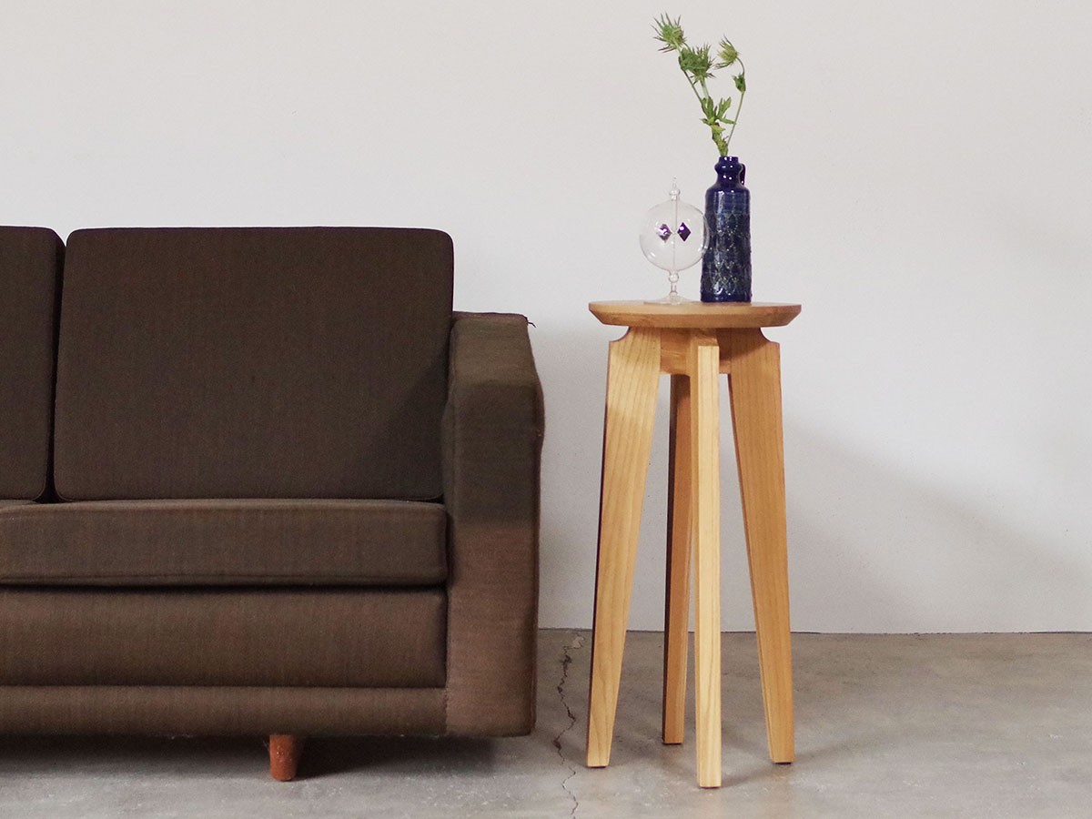 LIFE FURNITURE JS SIDE ROUND TABLE / ライフファニチャー JS サイドラウンドテーブル - インテリア ...