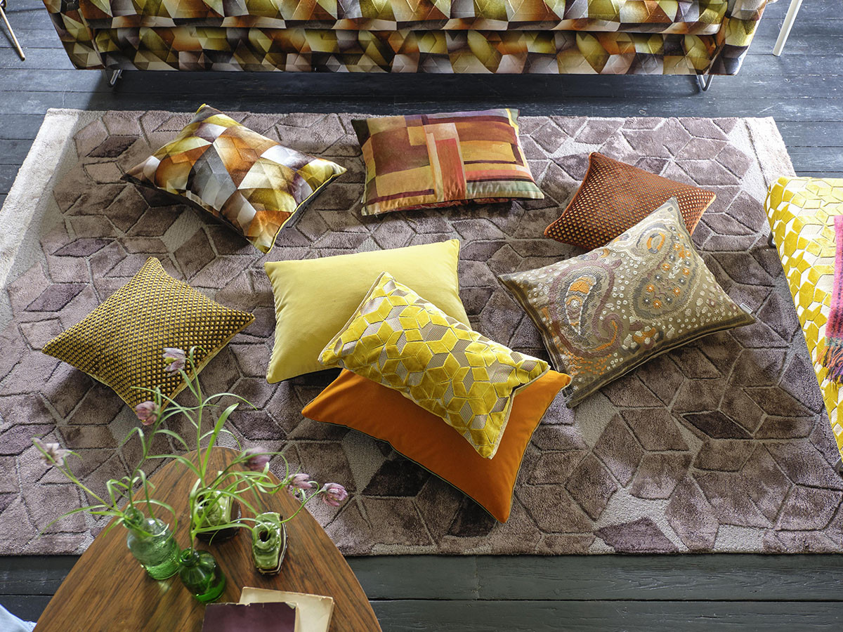 DESIGNERS GUILD Fitzrovia Espresso Rug / デザイナーズギルド フィッツロビア エスプレッソ ラグ ...