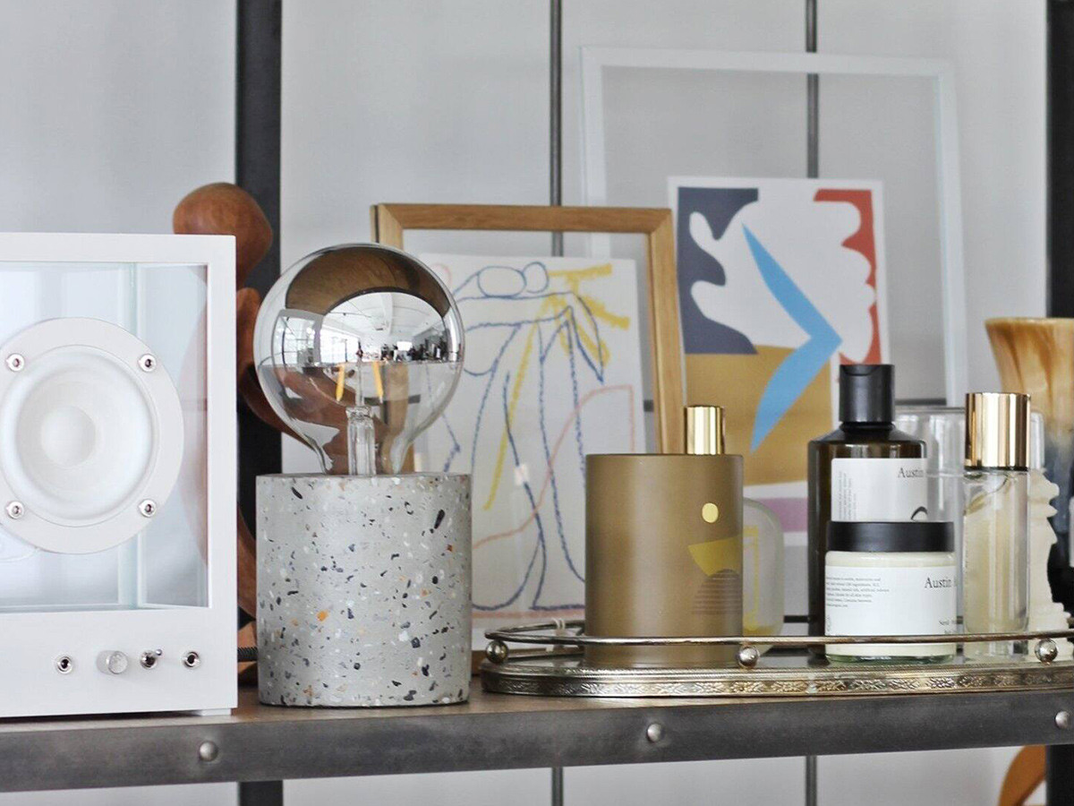 JOURNAL STANDARD FURNITURE VENICE TABLE LAMP CYLINDER JOURNAL STANDARD FURNITURE VENICE TABLE LAMP CYLINDER